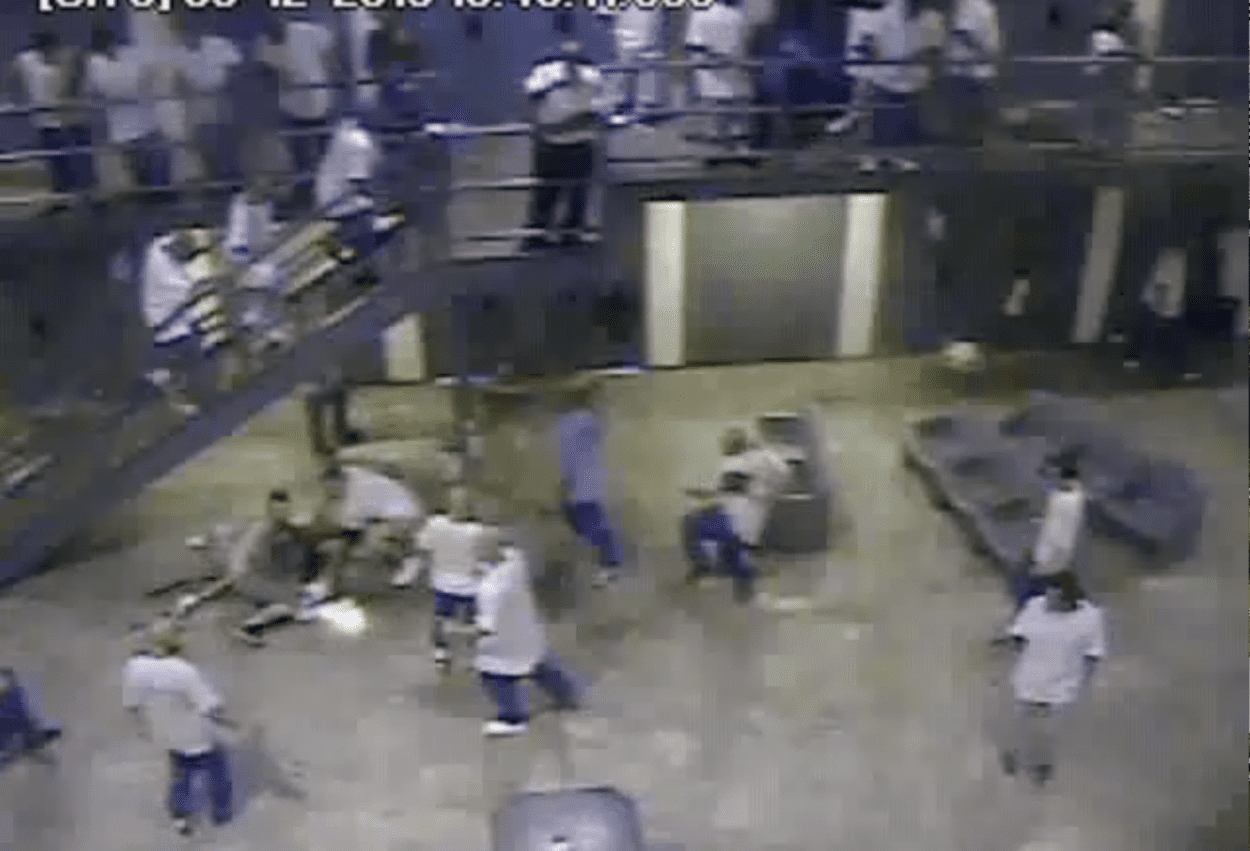 Documents and video detail deadly gang fight at private Cushing prison ...