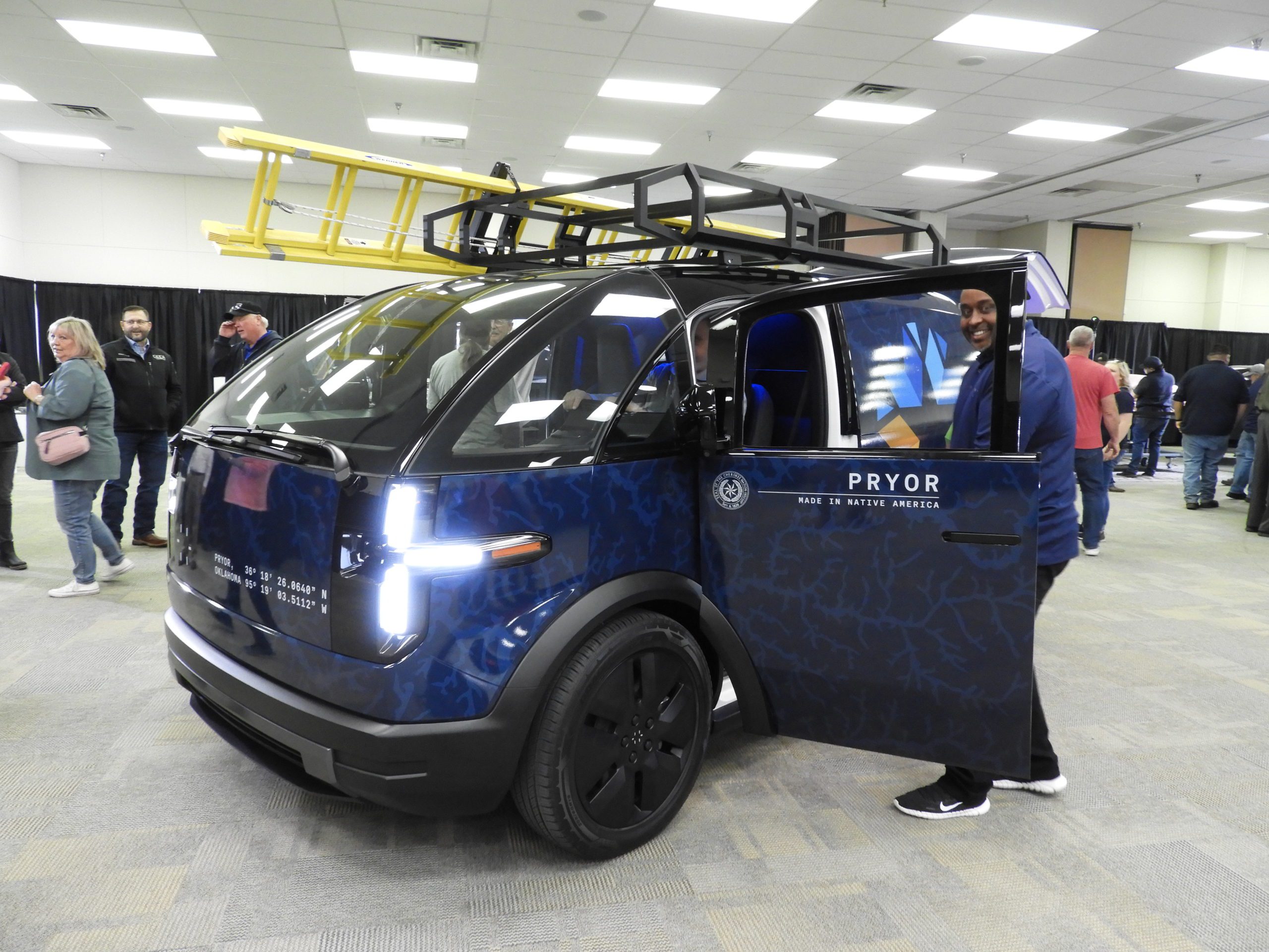 Take a look at electric vehicle startup Canoo's contracts with Oklahoma